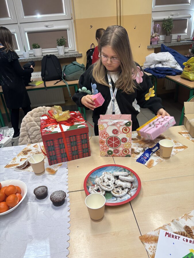 Wigilia klasowa w 4a